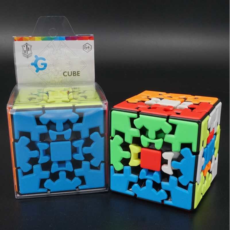 Cub Rubik Gear Cube 3x3x3, Stickerless, 193CUB - eMAG.ro