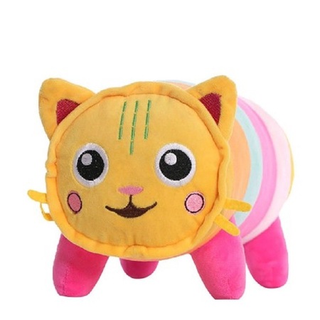 Gabi babaháza szivárvány színű cica, 25 cm - eMAG.hu