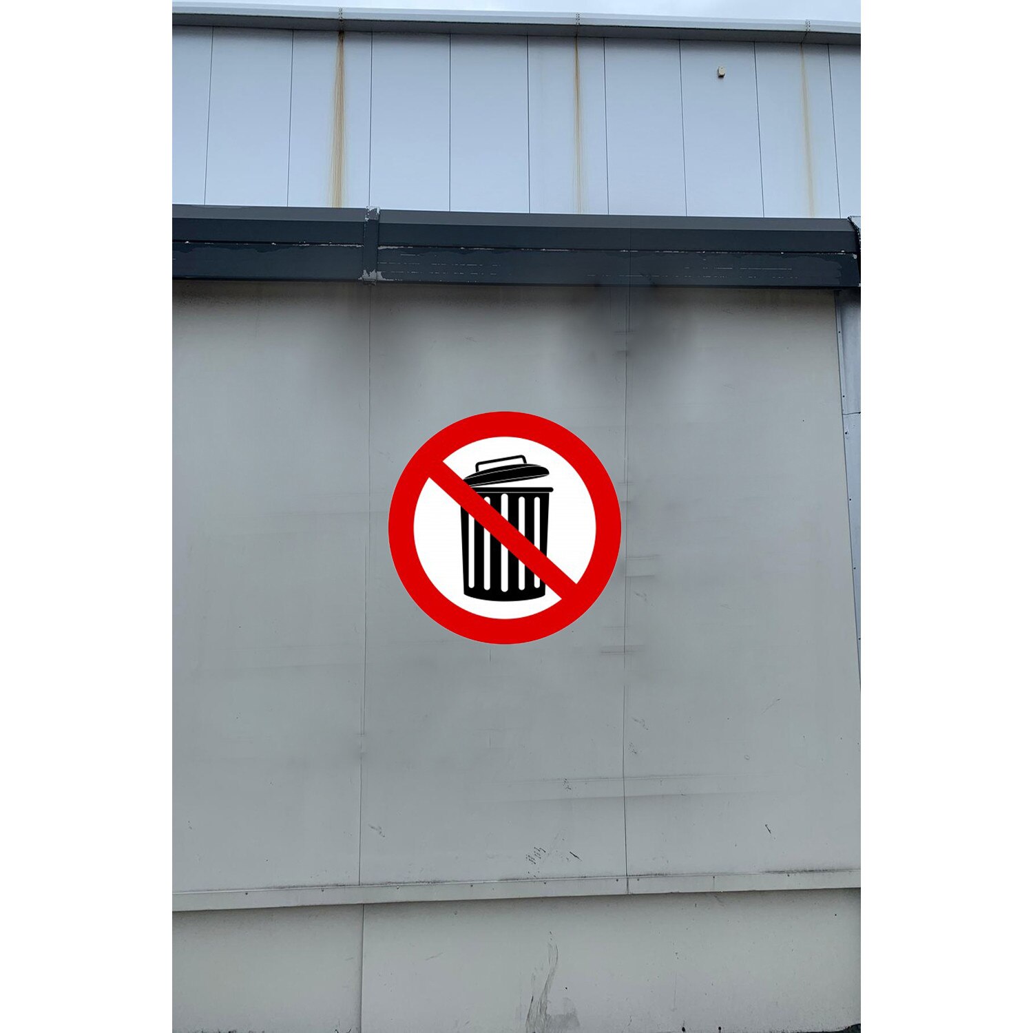 Sticker decorativ, Indicator de Restrictie - Utilizarea Acestui Cos ...