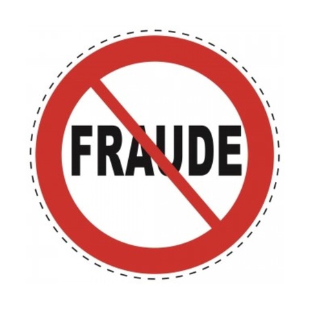 Sticker decorativ, Indicator de Restrictie - Fara Frauda, circumferinta ...
