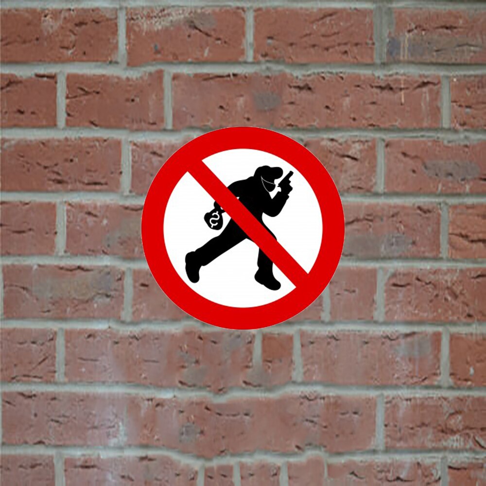 Sticker decorativ, Indicator de Restrictie - Furtul Interzis ...