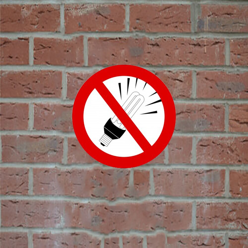 Sticker decorativ, Indicator de Restrictie - Luminatul Interzis ...