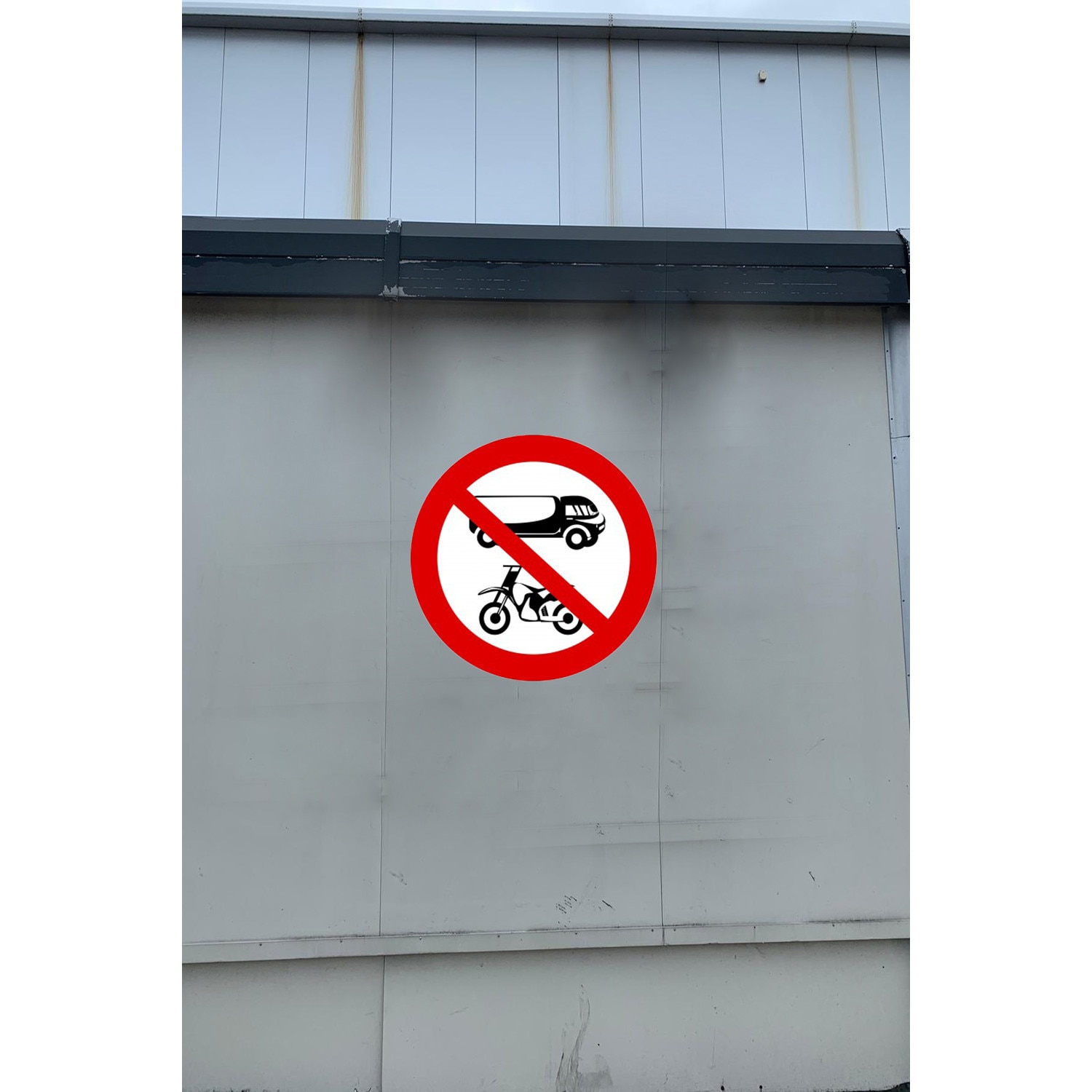 Sticker decorativ, Indicator de Restrictie - Interzis Camioanelor si ...