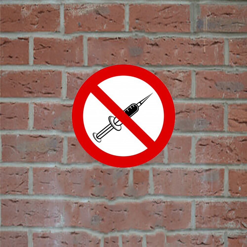 Sticker decorativ, Indicator de Restrictie - Vaccinurile Interzise ...