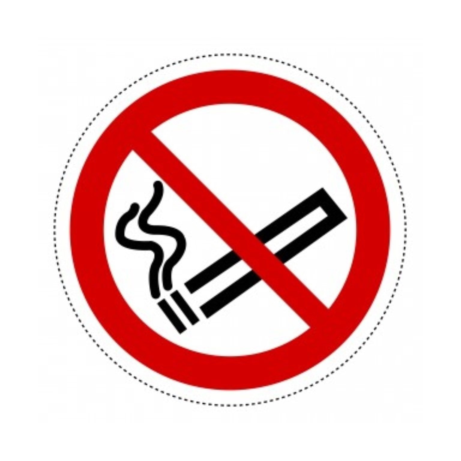 Sticker decorativ, Indicator de Restrictie - Fumatul Interzis ...