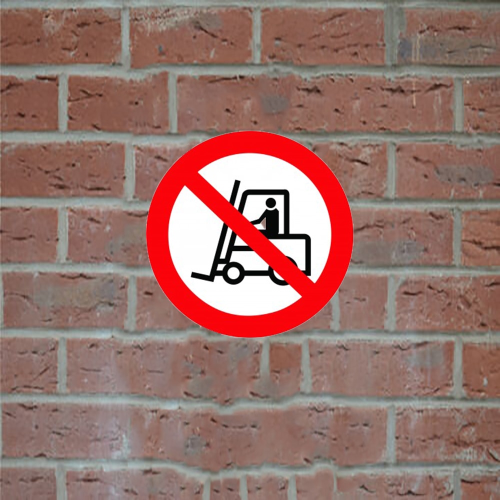 Sticker decorativ, Indicator de Restrictie - Acces Interzis ...