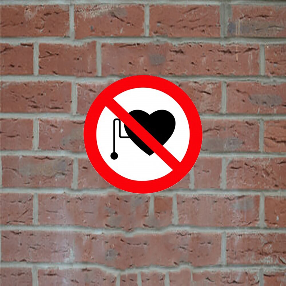 Sticker decorativ, Indicator de Restrictie - Interzis Purtatorilor de ...