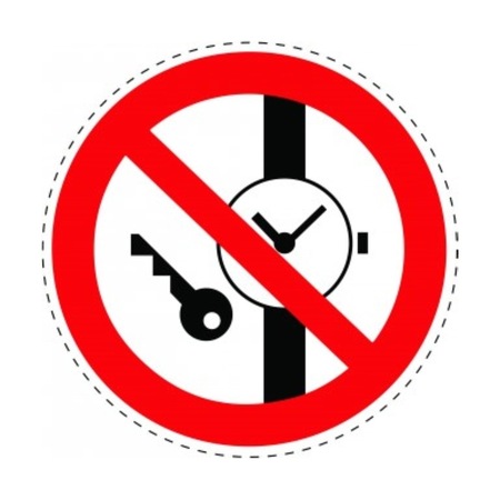 Sticker decorativ, Indicator de Restrictie - Interzisa Detinerea de ...