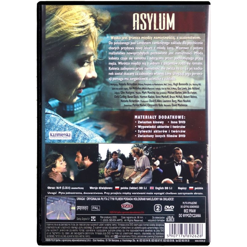 Asylum [DVD] - eMAG.ro