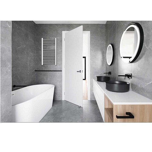 Radiator baie electric, HAEGER TW-15C.001A, 150W, 14 bare, 70×40 cm ...