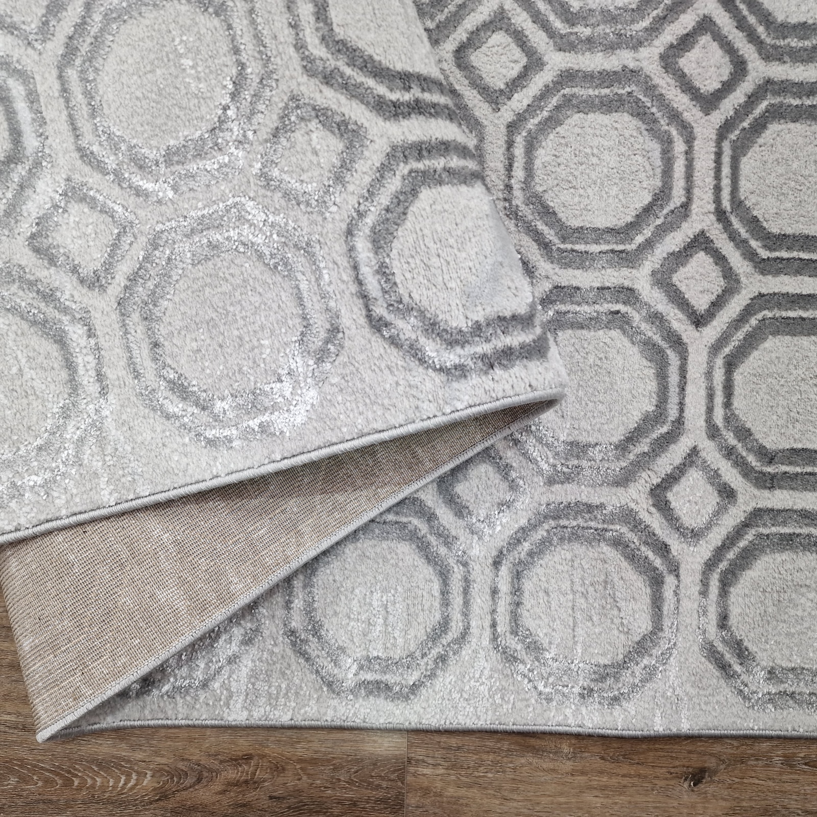 Traversa Pera, 120 x 400, Gri /Gri inchis 0228 A - eMAG.ro