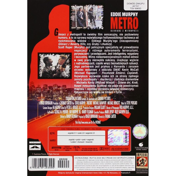 Metro [DVD] - eMAG.ro