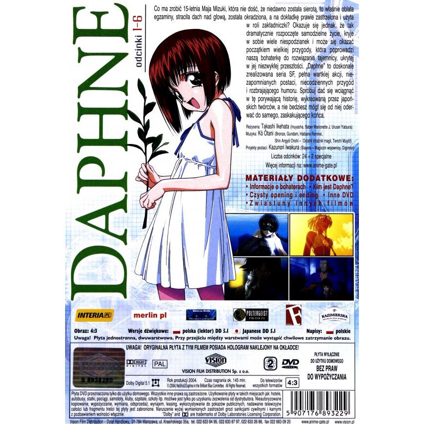 Daphne odcinki 1-6 [DVD] - eMAG.ro