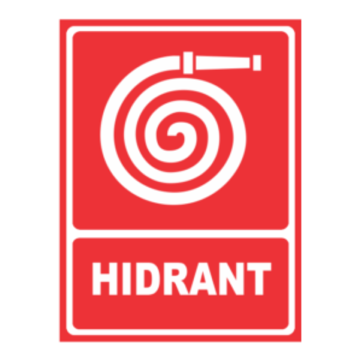 Sticker decorativ, Indicator - Hidrant, 29.7x42 cm A3 - eMAG.ro