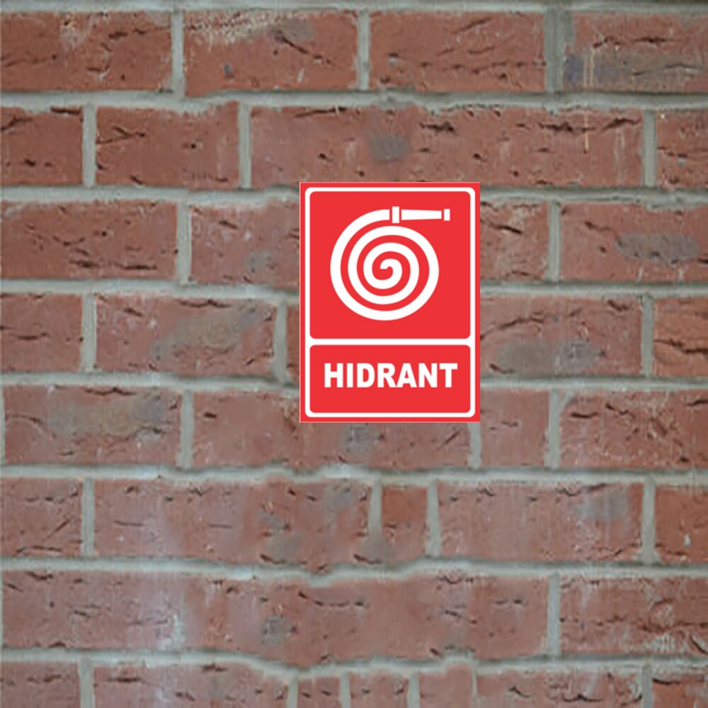 Sticker decorativ, Indicator - Hidrant, 29.7x42 cm A3 - eMAG.ro