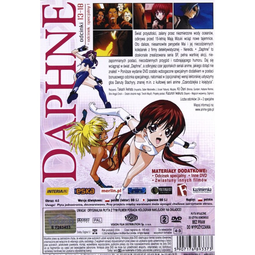 Daphne odcinki 13-18 [DVD] - eMAG.hu