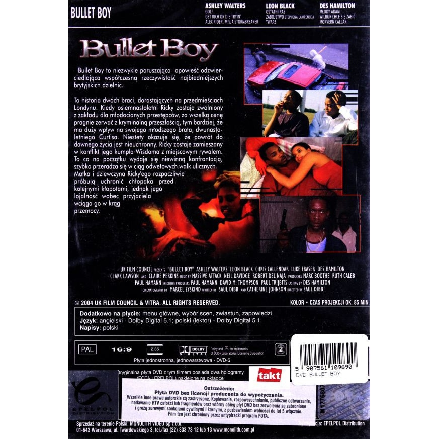 Bullet Boy [DVD] - eMAG.ro