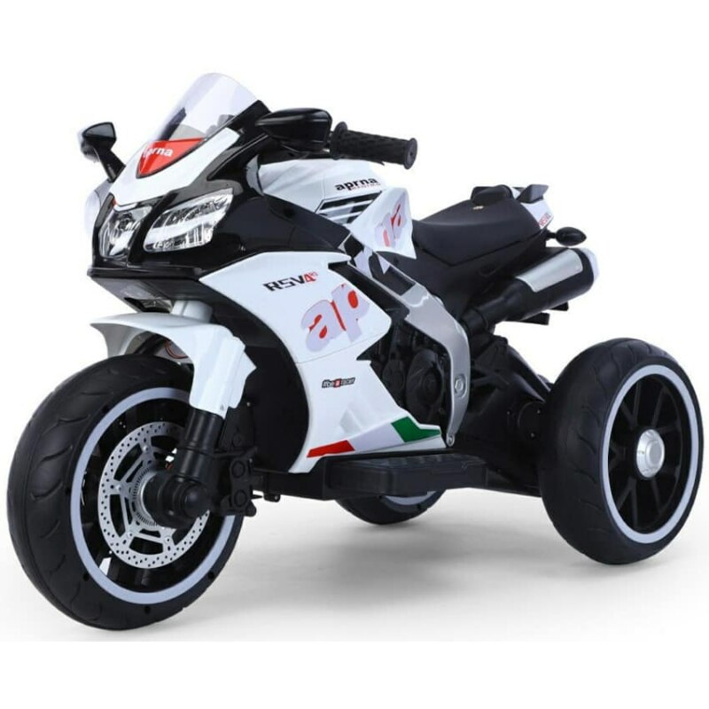 Motocicleta electrica copii Moni, 3-6 ani, 11.5kg, 105x52x66cm, Negru ...