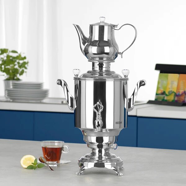 Fierbator electric BEEM, Samovar Romanov, pentru ceai, cafea si alte ...