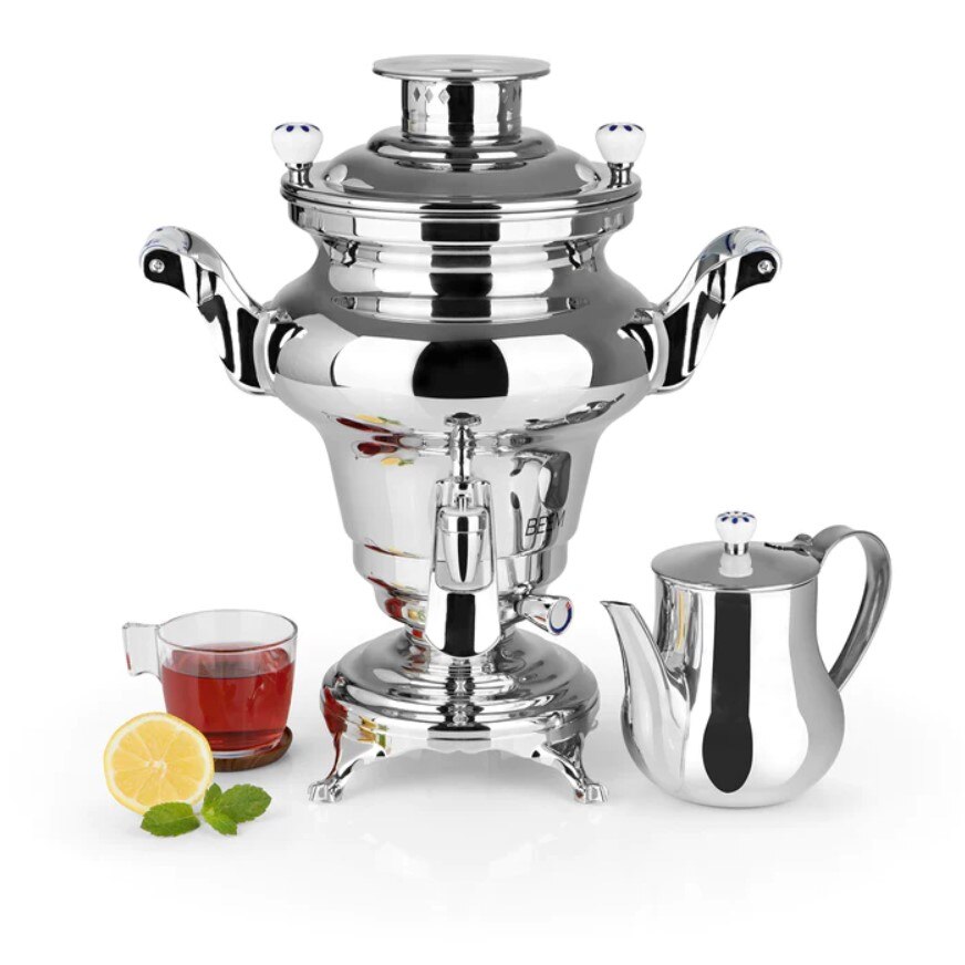 Fierbator electric BEEM, Samovar Rebecca+, pentru ceai, cafea si alte ...