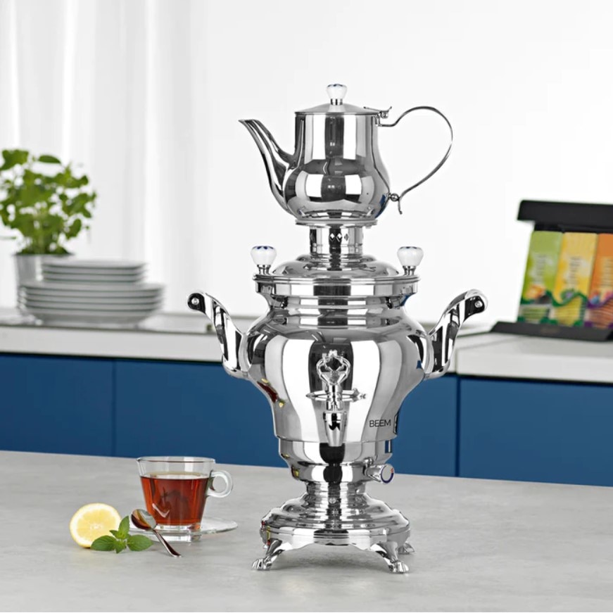 Fierbator electric BEEM, Samovar Odessa, pentru ceai, cafea si alte ...