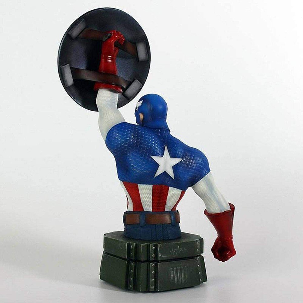 Figurina Marvel Bust Captain America 26 cm - eMAG.ro