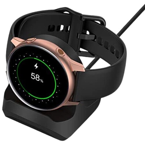Suport, stand birou pentru smartwatch Samsung Galaxy Watch, silicon ...