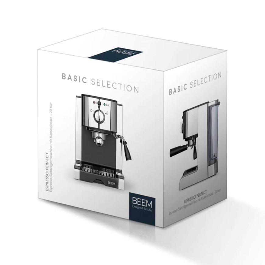 Espressor BEEM, Espresso Perfect, combatibil cu cafea macinata/capsule ...