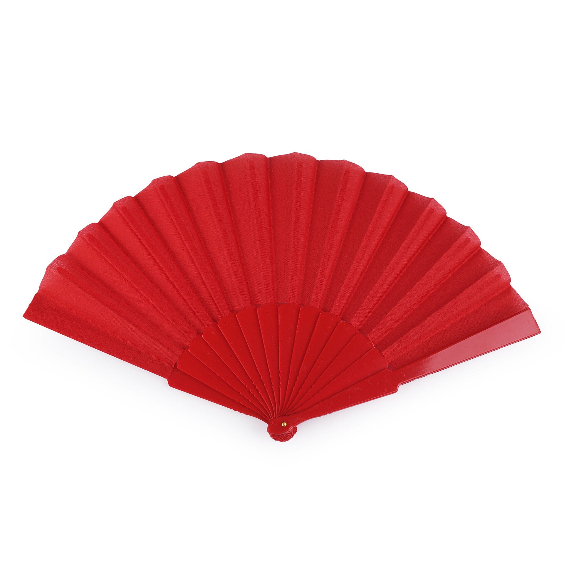 Evantai decorabil din material textil 22.5 cm Rosu - eMAG.ro