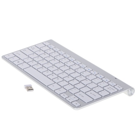 Tastatura wireless, Zola, 2.4GHz, conectare prin receptor, raza de ...