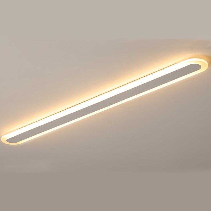 Aplica LED liniara, design modern, 80 cm, alba, lumina calda, rece si ...