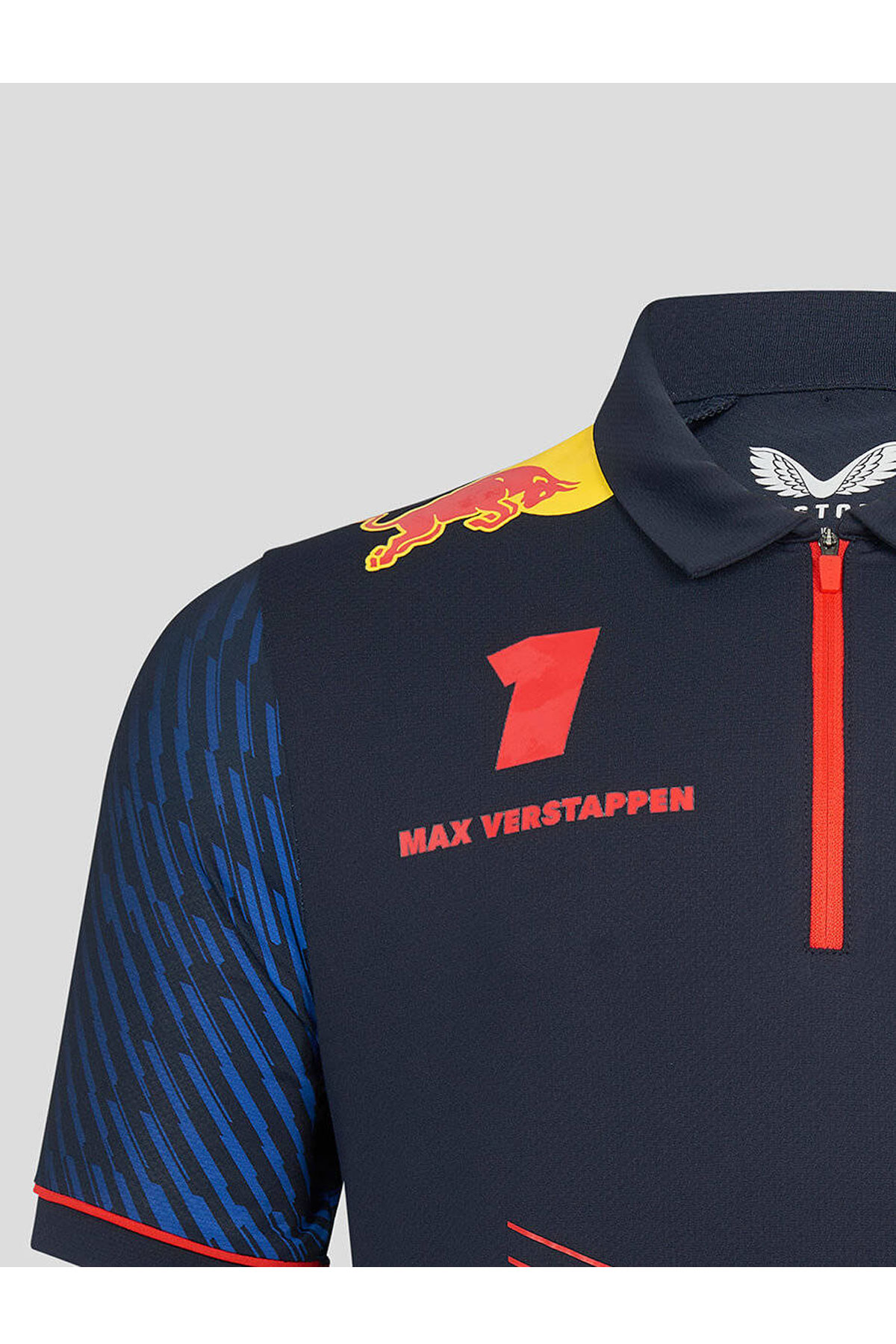 Tricou polo Red Bull Racing F1 Max Verstappen 2023 - eMAG.ro