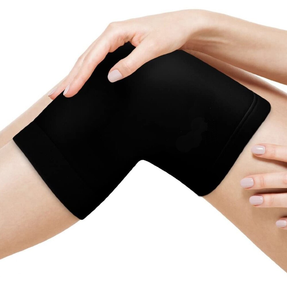 Genunchiera, Copper, Recuperare prin compresie, Negru, M - eMAG.ro