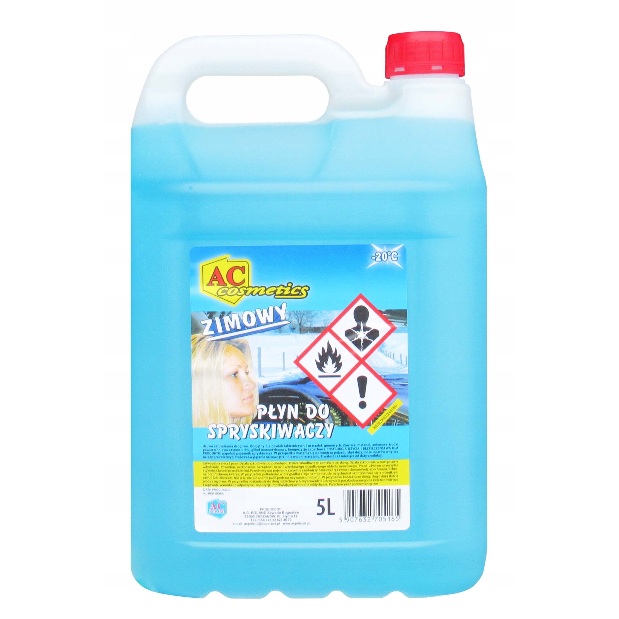 Lichid de parbriz, Driver, Eficient pana la -20 de grade, 5L - eMAG.ro