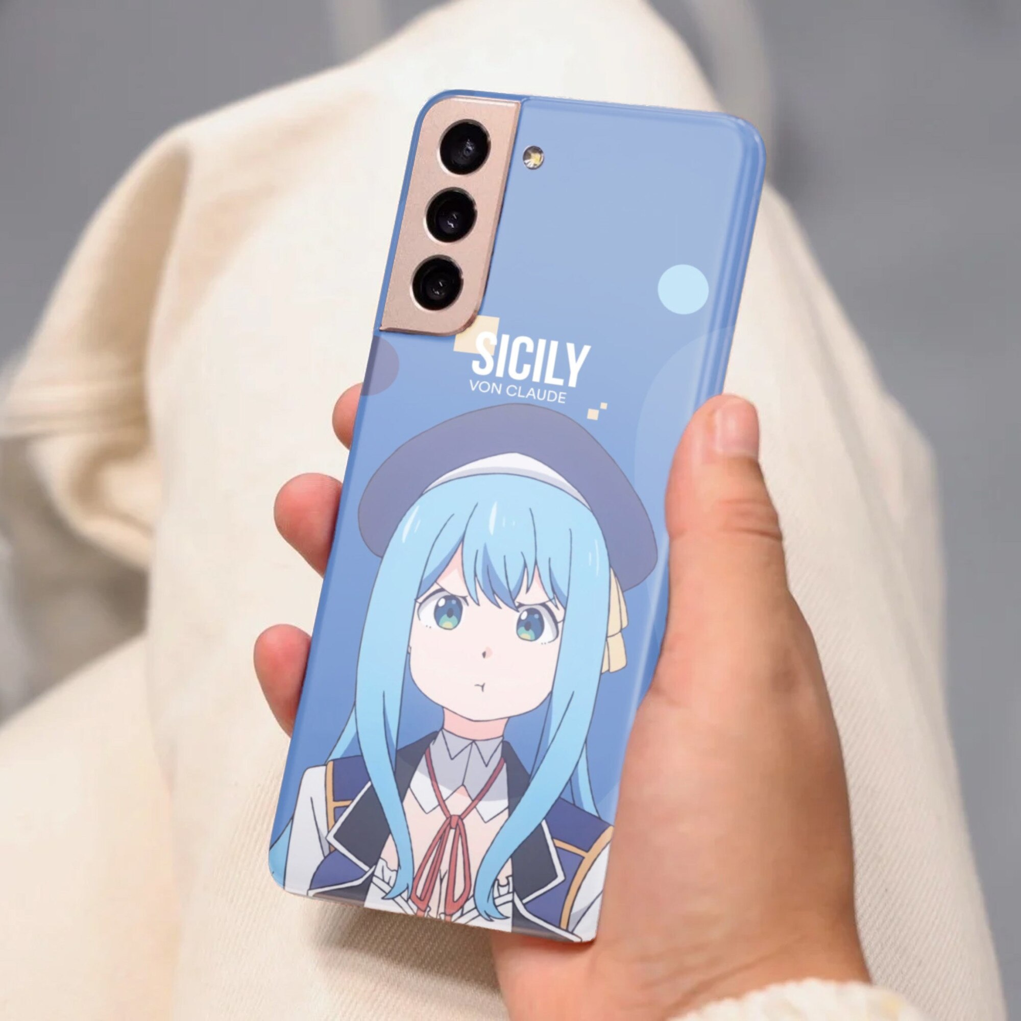 Калъф, съвместим със Samsung Galaxy S23 Plus, Viceversa, модел Sicily ...