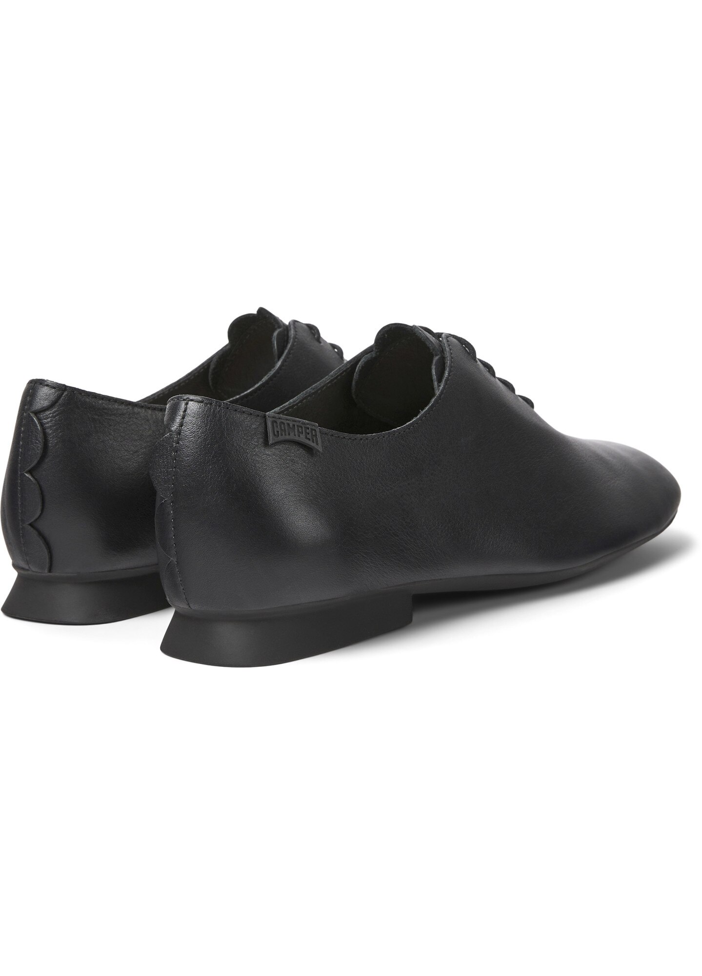 Pantofi dama, Camper, Piele naturala, Negru, 36 EU - eMAG.ro