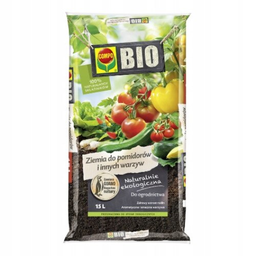 Substrat pentru rosii/legume, Compo, 15 l - eMAG.ro