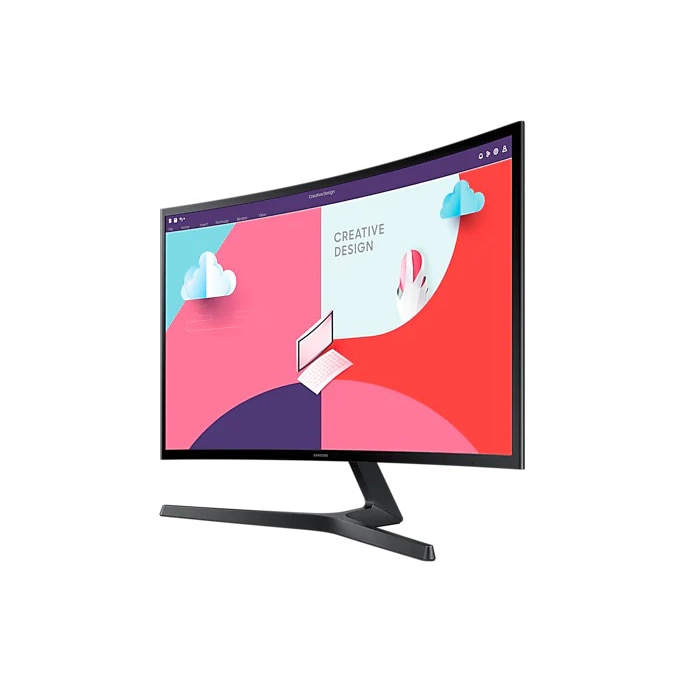 Samsung S24C366EAU LED Monitor 24", FHD, VA, 16:9, 60Hz, 4ms, Ívelt ...