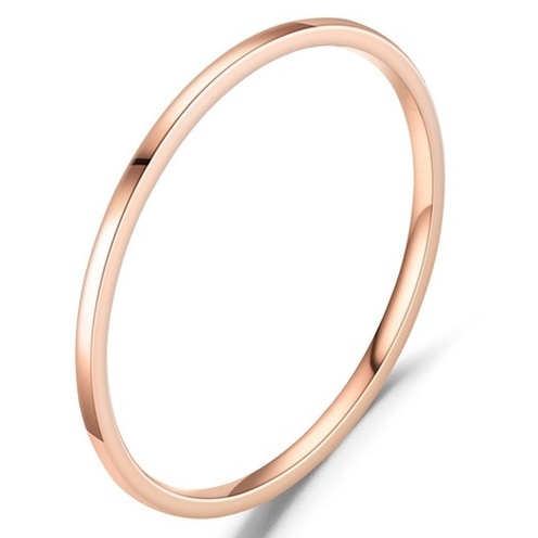 Inel fildes, Aur roz, 59 mm - eMAG.ro