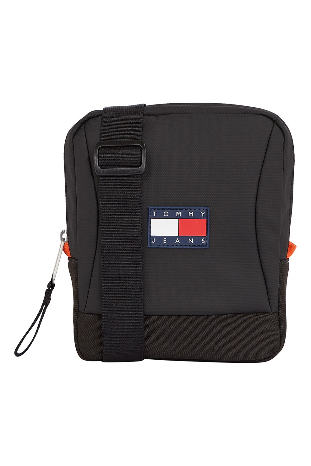Tommy Jeans, Geanta crossbody cu logo Function Reporter, Negru - eMAG.ro
