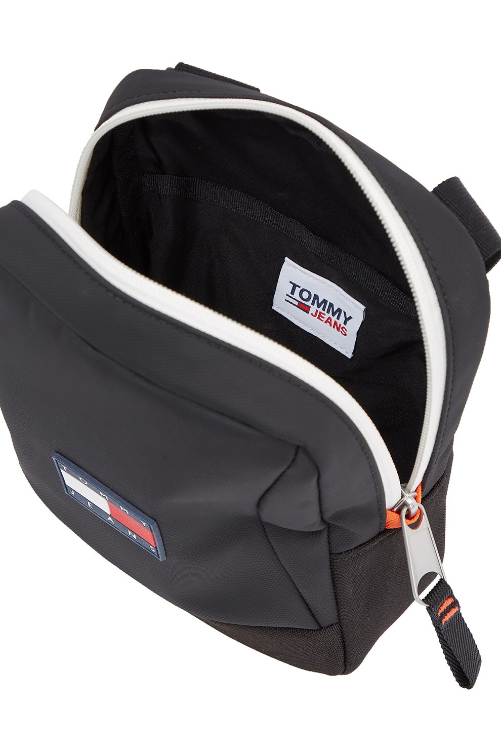 Tommy Jeans, Geanta crossbody cu logo Function Reporter, Negru - eMAG.ro