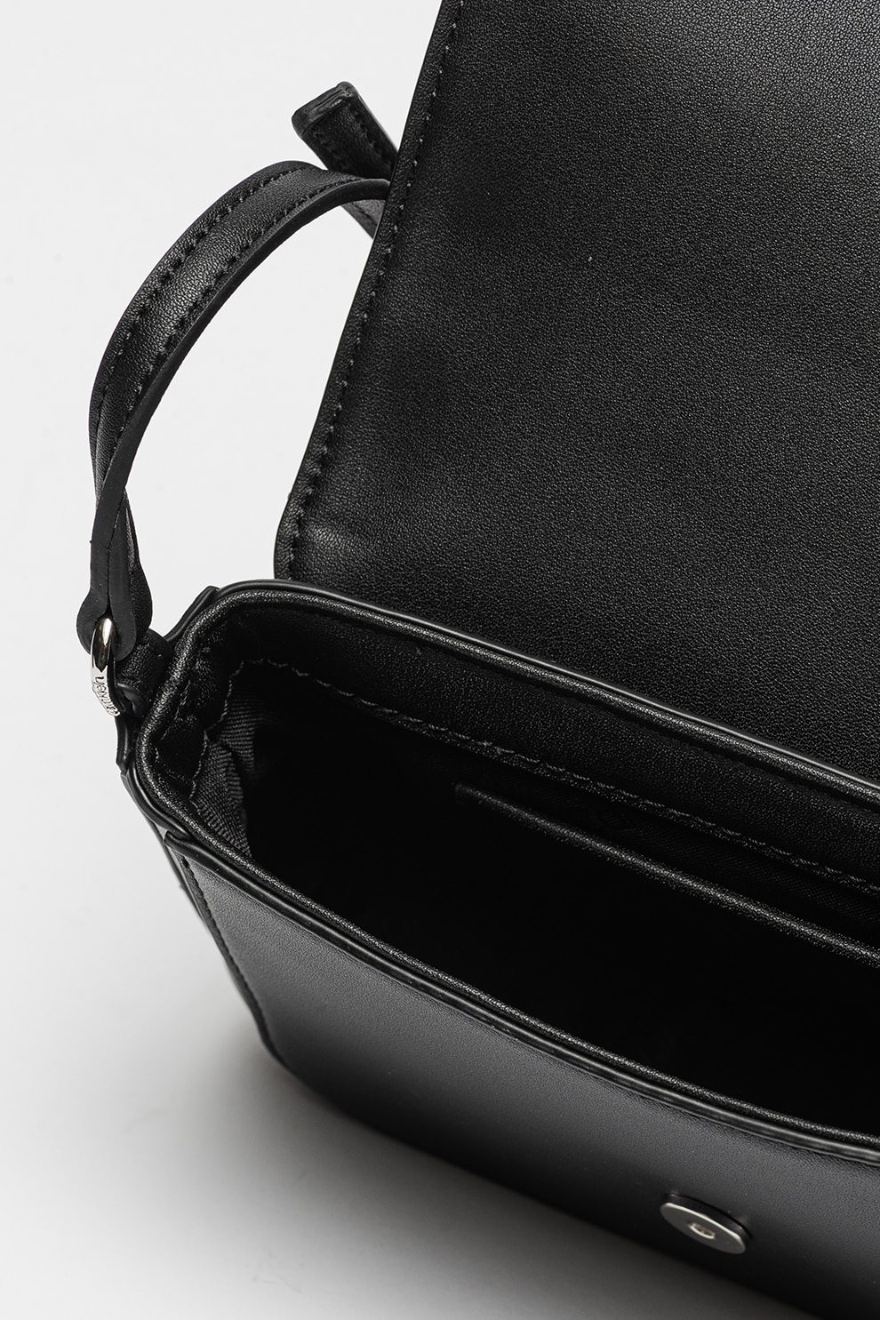 CALVIN KLEIN, Geanta crossbody cu clapa Must, Negru - eMAG.ro