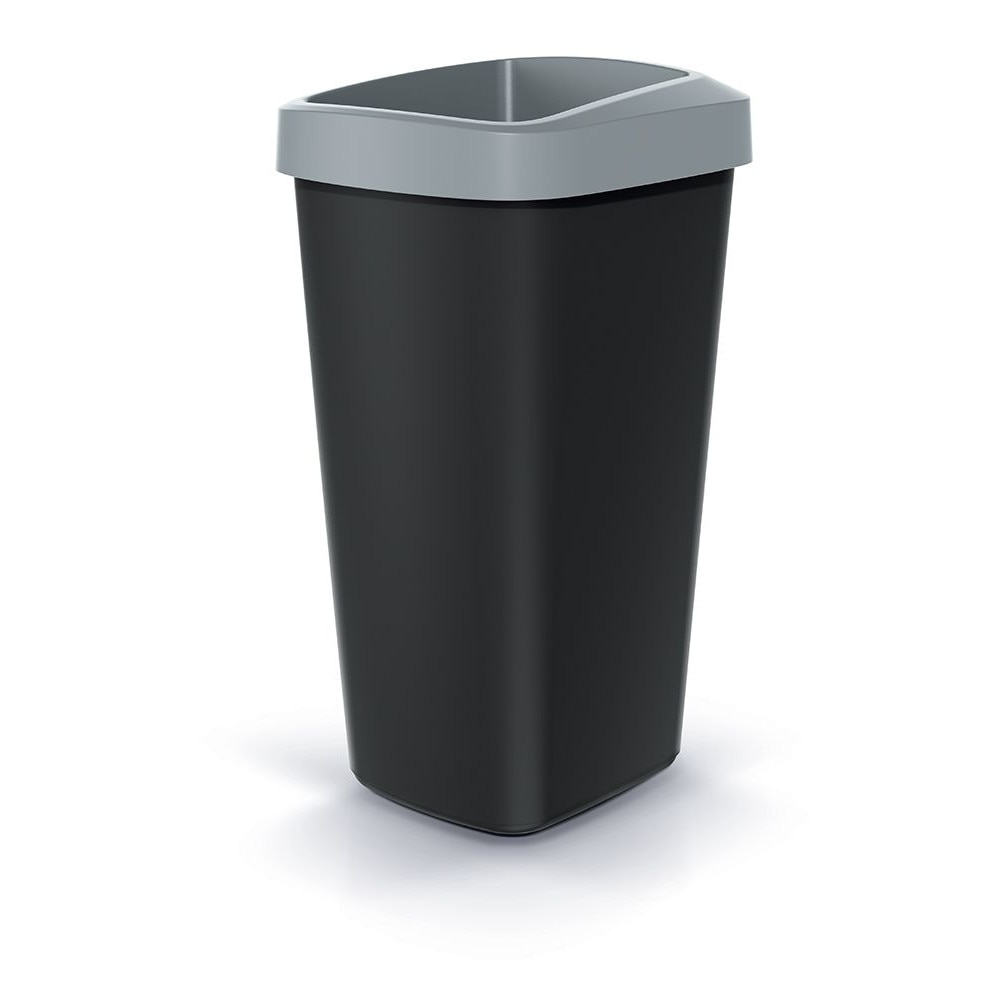 Кошче за отпадъци, Prosperplast, Пластмаса, 25л, Черен - eMAG.bg