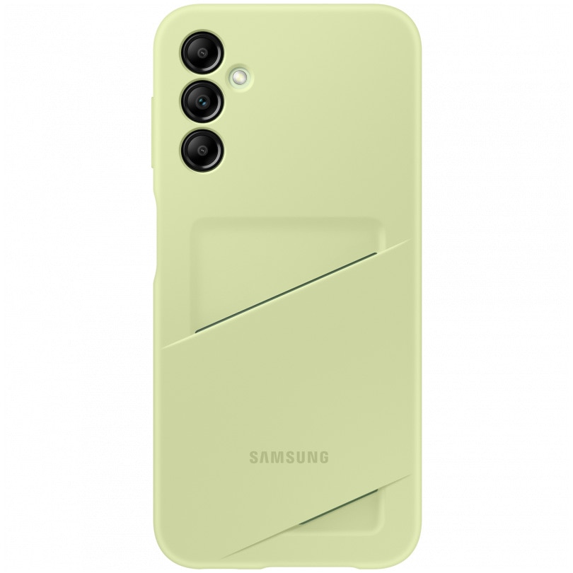 Husa de protectie Samsung Card Slot Case pentru Galaxy A14 5G (A146), Lime - eMAG.ro