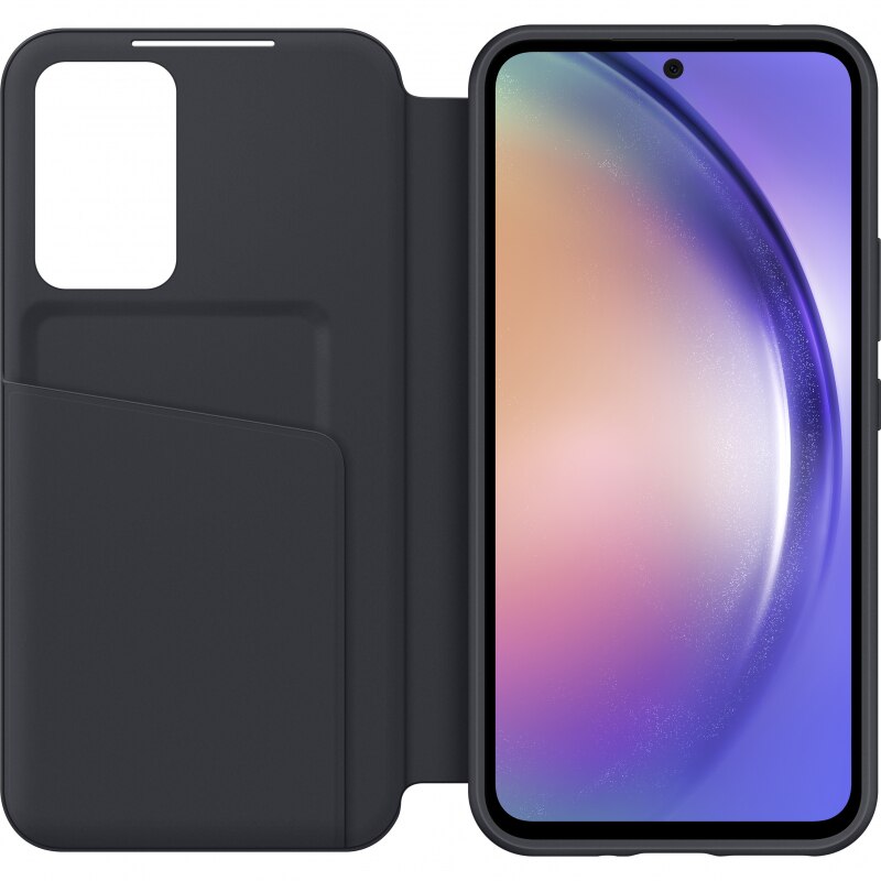 Samsung Galaxy A54 5G smart view wallet tok, Fekete - eMAG.hu