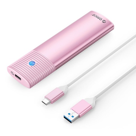 Carcasa pentru SSD, Orico, 5Gbps, Roz - eMAG.ro