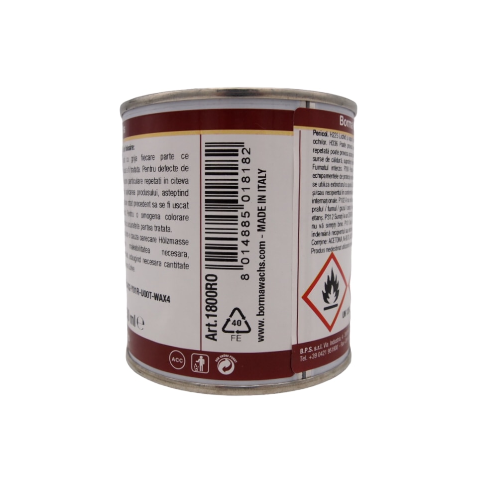 Бързосъхнеща шпакловка на основата на разтворители, Borma Wachs ...