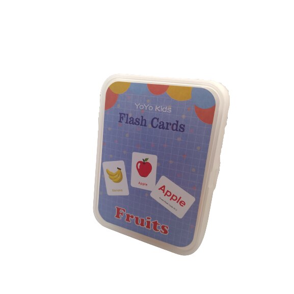 Set 30 carduri cognitive Montessori pentru invatarea Fructelor si a ...