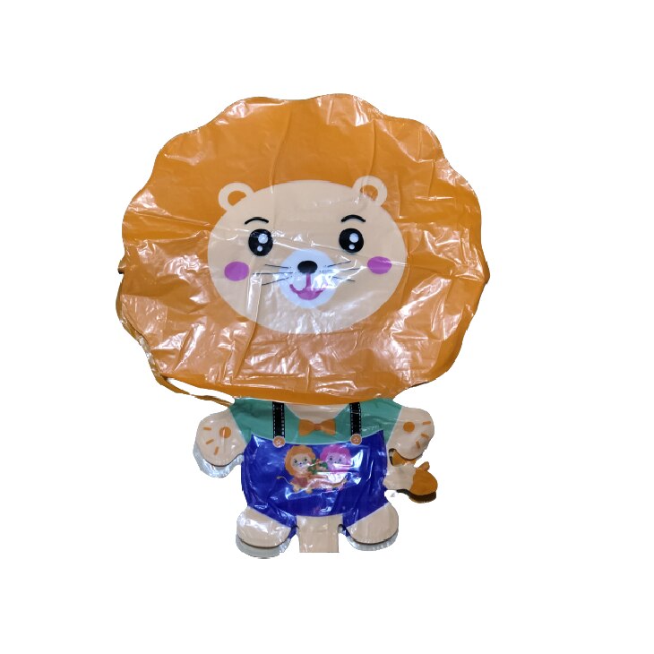 Balon folie forma leu portocaliu, 60 cm - eMAG.ro