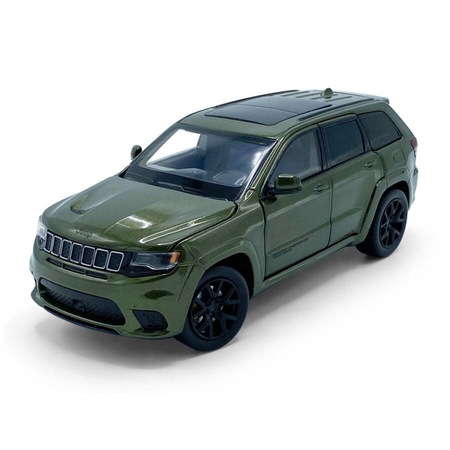 Macheta auto Jeep Grand Cherokee Trackhawk 2021 green, lumini, sunet ...